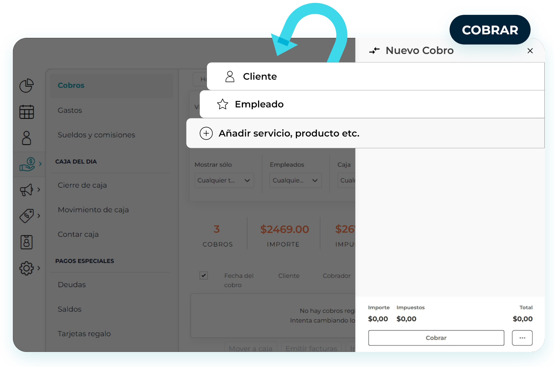 Tu experiencia de cobro mejorada